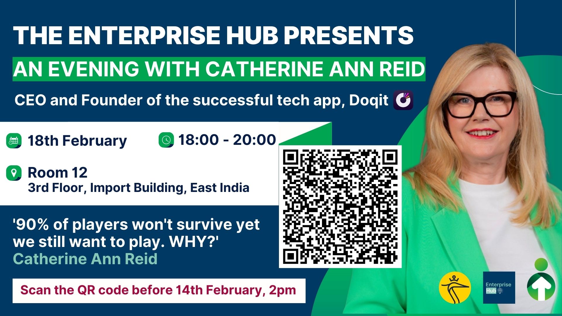 The Enterprise Hub Presents An Evening with Catherine Ann Reid